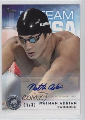 2016 US Olympic & Paralympic Team and Hopefuls Silver /30 Nathan Adrian ...