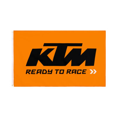 KTM Racing Flag Polyester Motorbike 60x90/2x3ft or 90x150cm/3x5ft | eBay