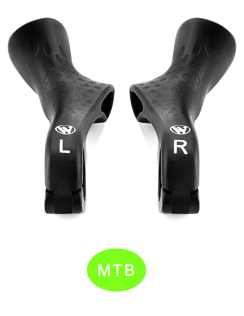Ergonomic Design Mtb Bicycle Inner Bar ends MTB Mountain Bike Handlebar ...