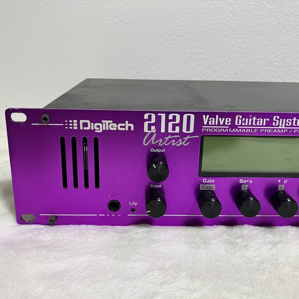 Digitech 2120 VGS Artist Valve Guitar System and FX Processor Used ...