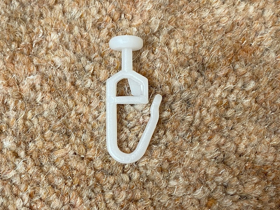48x curtain glides glider hooks perfect for IKEA Kvartal Track System ...
