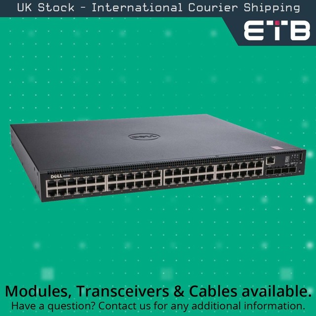 Dell N1548P 48 Ports Ethernet Network Switch for sale online | eBay