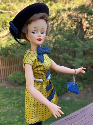 1961 IDEAL TOYS CAROL BRENT LIZ DOLL 15.5" M-15-L Mint w/Somers & Field ...