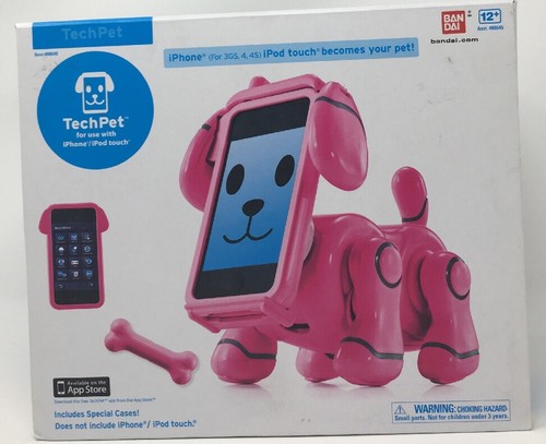 Bandai Pink TechPet Dog for iPad and iPhone with Special Cases (Item ...