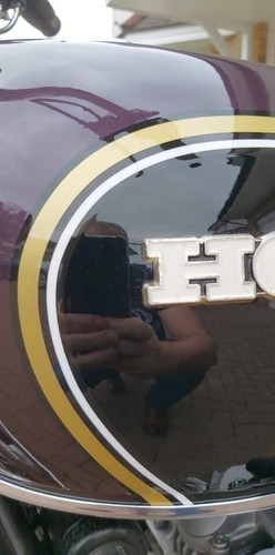 CB550 K0 CB 550 CB550 KO CB550 FOUR CB550F USA MODEL TANK DECALS KIT ...