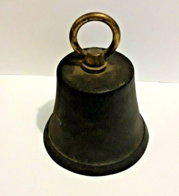 Vintage cast iron bell | eBay