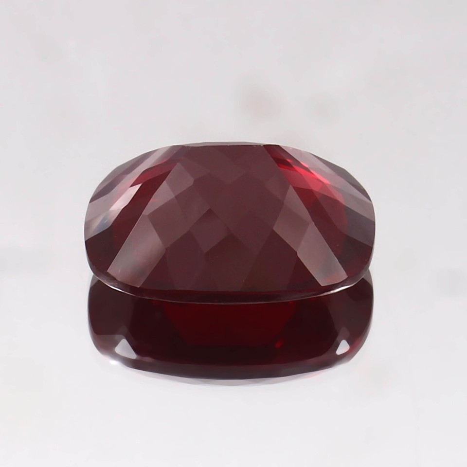 Natural Flawless Myanmar Red Painite Cushion Cut Loose Gemstone 18x15MM ...