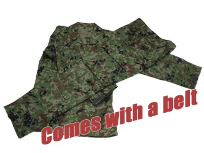 JSDF Camo 2XL size Comes with a belt & Type 88 Helmet Cover | eBay