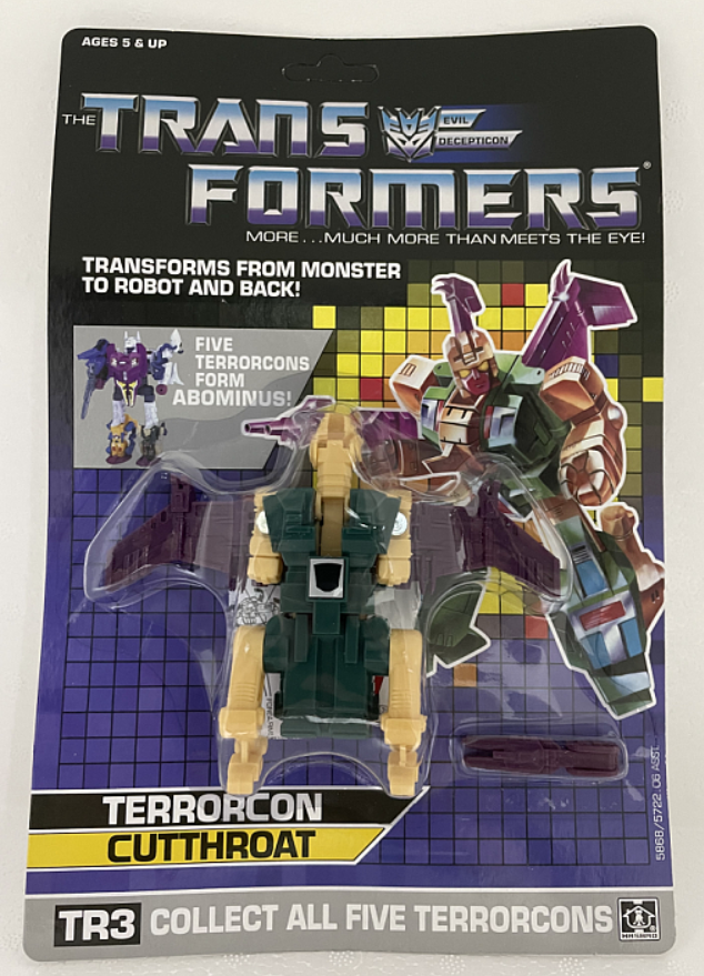Transformers G1 Carded Set Terrorcons Abominus reissue New Version MISB ...