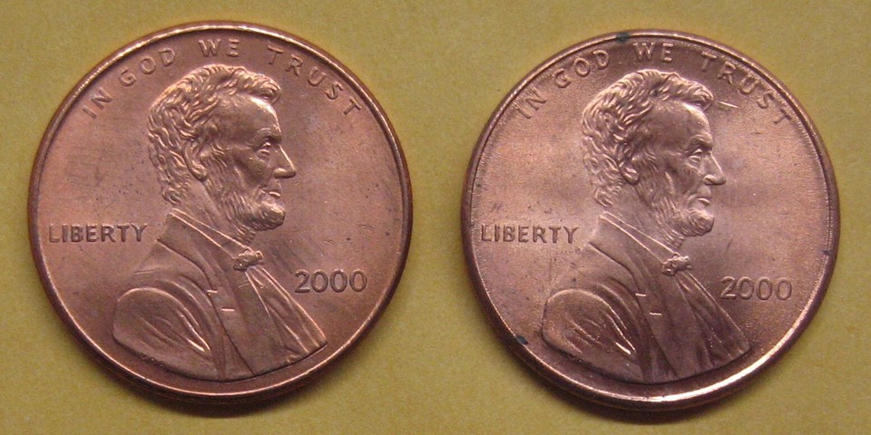 2000-P Lincoln Memorial Cent Wide AM Variety (Scarce) Take a Look | eBay