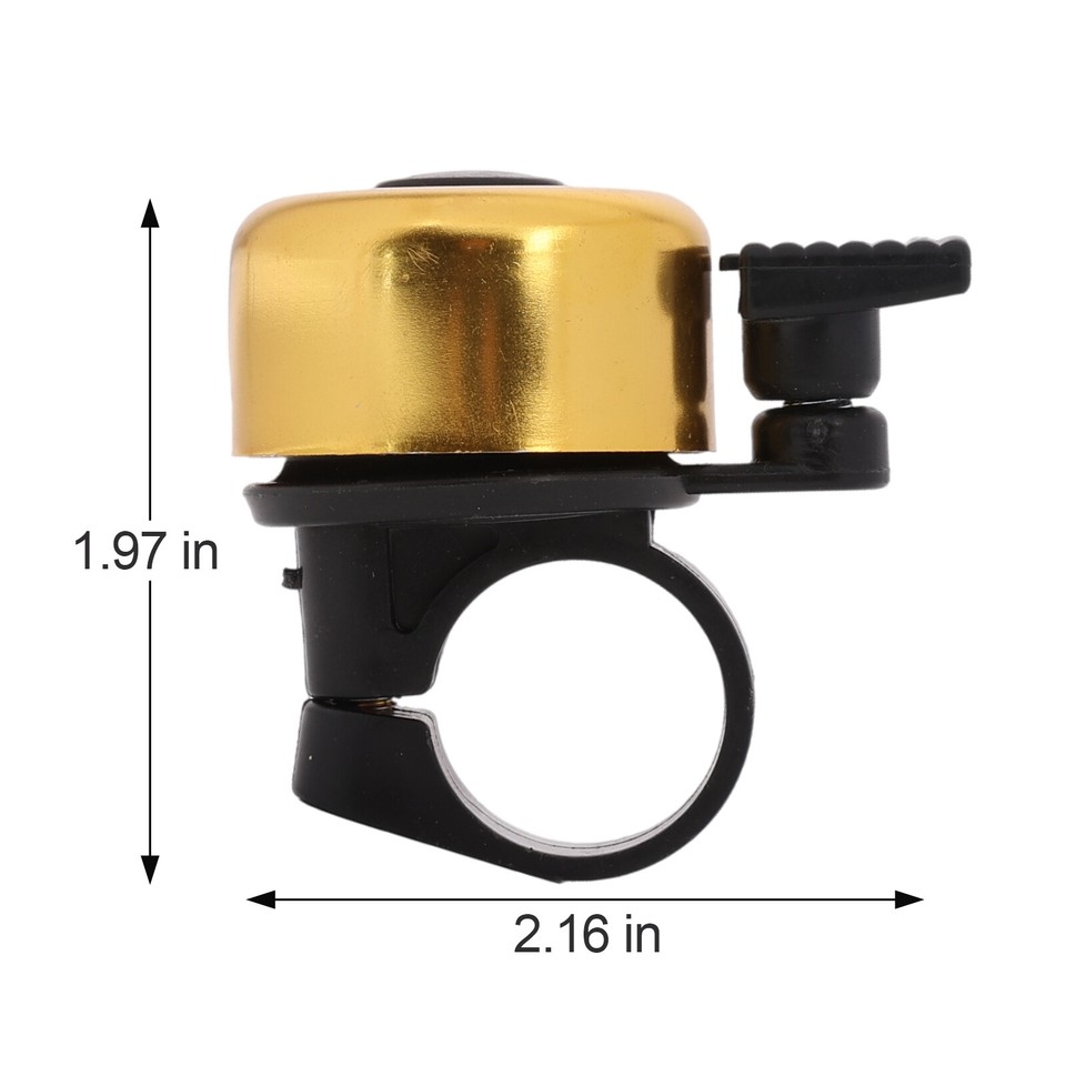 Aluminum Bicycle Bell Classic Bike Bell Handlebar Bike Ring Bell for ...