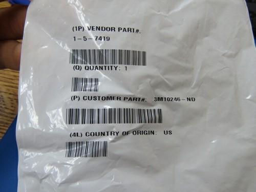 3M 1-5-7419 Qty of 1 per Lot Film Tape Acrylic Adhesive Amber 1.00" (25 ...