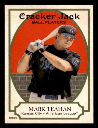 2005 Topps Cracker Jack Mini Stickers #190 Mark Teahan Kansas City ...