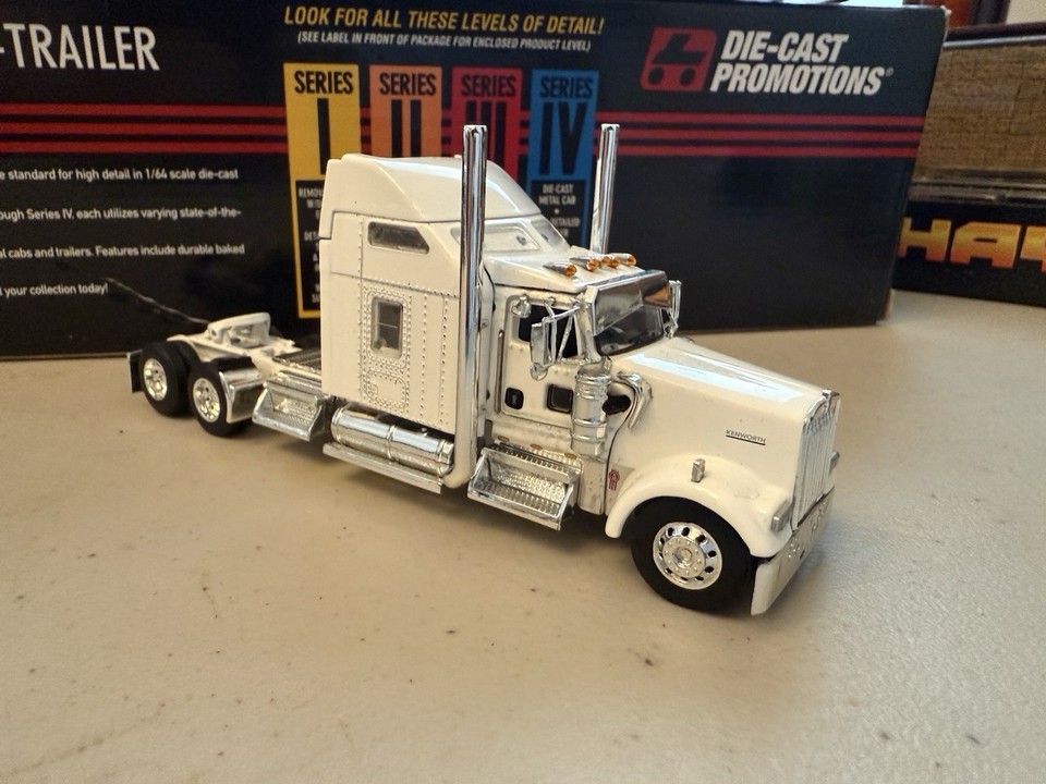 FACTORY PROTOTYPE CUSTOM! 1/64 DCP Kenworth W900 Long Frame Aero Cab 72 ...