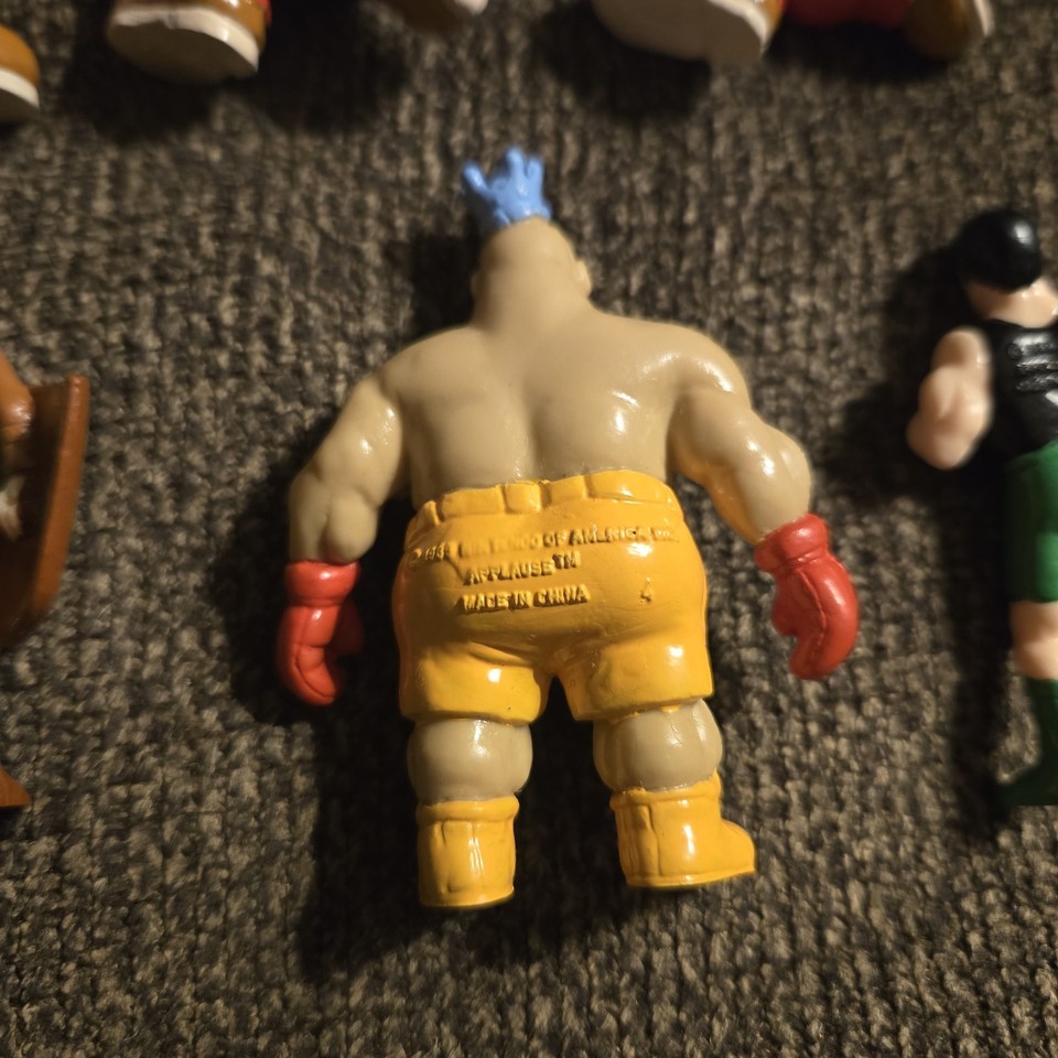 LOT x11 Vintage Applause PVC Figures Super Mario Punch Out Zelda Link ...