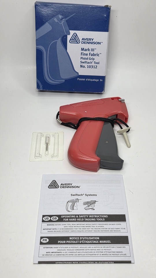 Avery Dennison Mark III Fine-Fabric Pistol Grip Tagging Tool 10312 ...