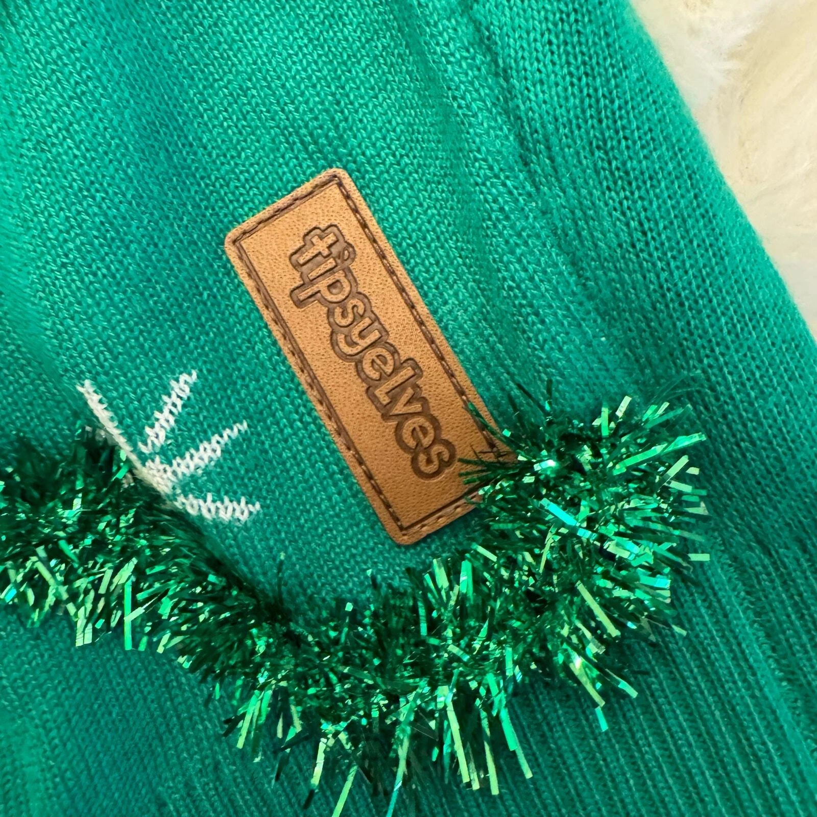 Tipsy Elves Men's Gaudy Garland Ugly Christmas Sweater XL NWOT | ID ...