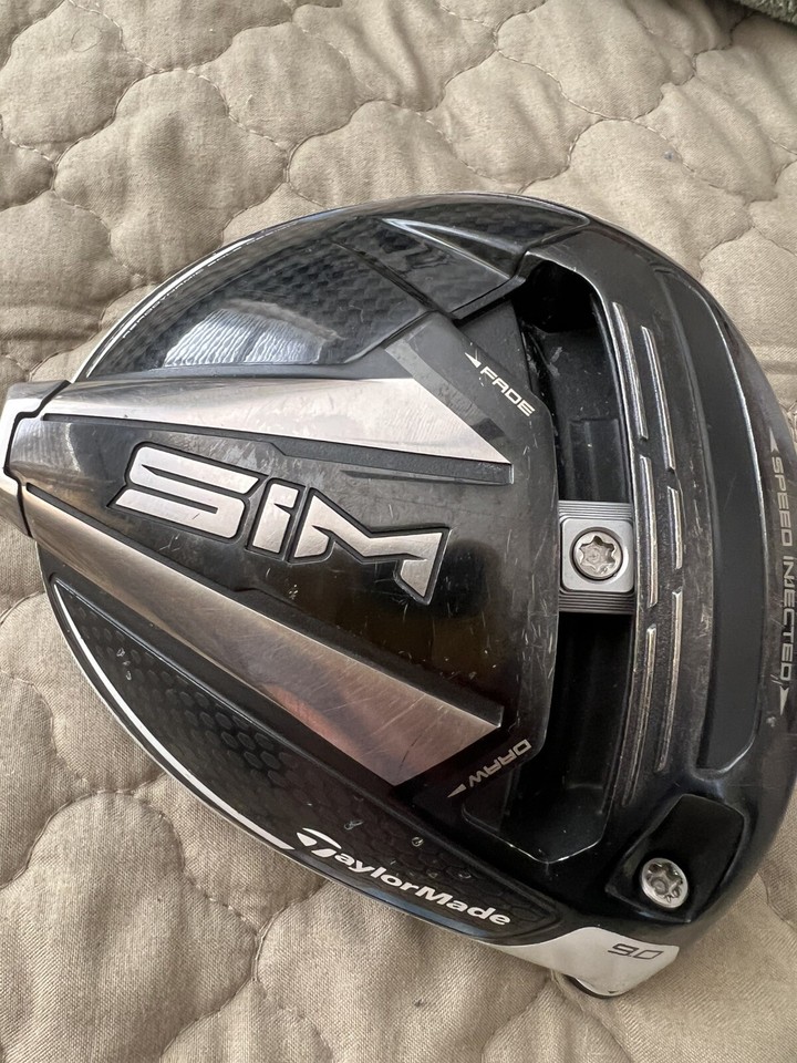 TaylorMade SIM Driver - Head Only - 9.0 Degree Right-Handed Used | eBay