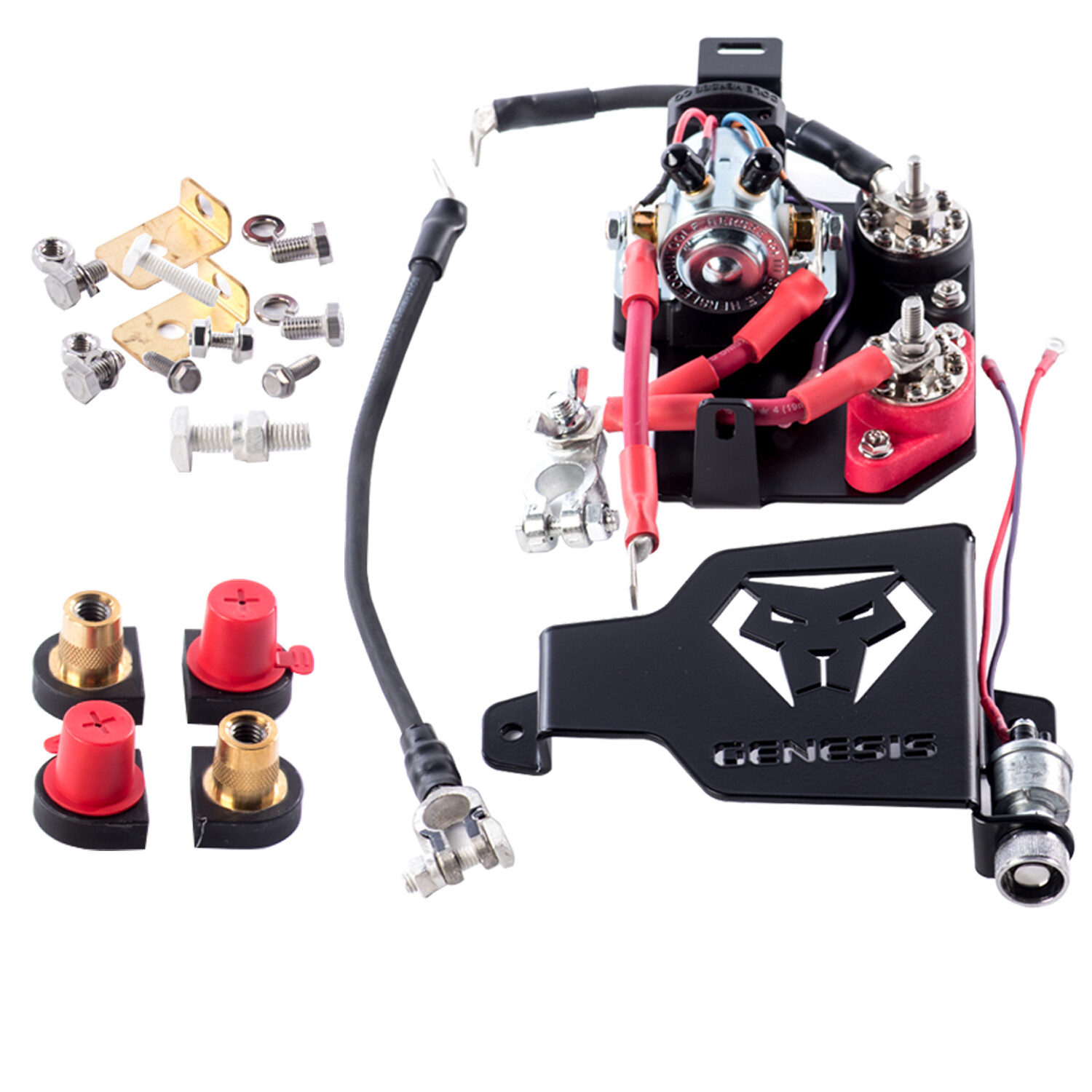 Genesis Offroad Dual Battery Kit Isolator For 14-21 Polaris RZR XP 1000 ...