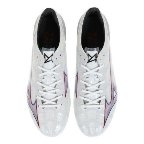 Mizuno Alpha ELITE P1GA2362 09 Soccer Cleats White/Ignition Red/Blue ...