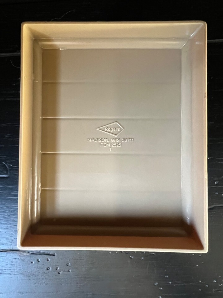 Vintage Rogers Mail Holder/Wood Panel, Letter Sorter /Desk Organizer/ 5 ...