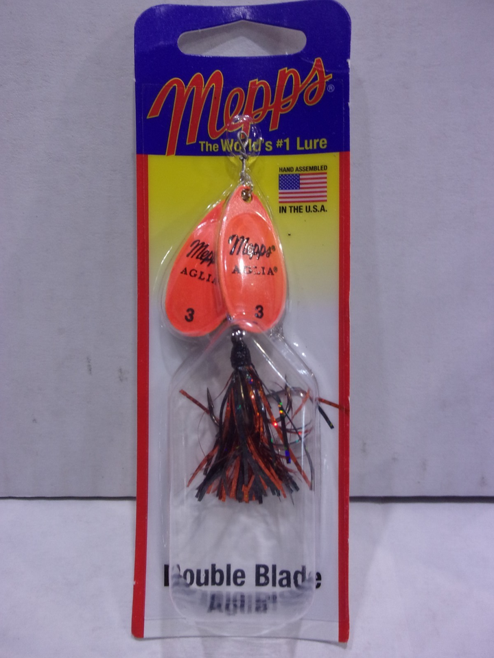 Mepps Dressed Double Blade Aglia spinner size 3 5/16 oz Choose your ...