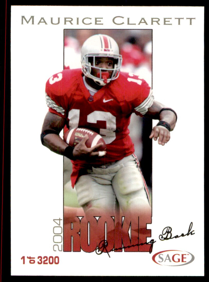 2004 SAGE Maurice Clarett #5 Rookie Card RC Ohio State Buckeyes | eBay