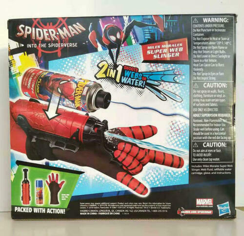2 in 1 Spider-Man Web Slinger OR Water Blaster Glove Shooter Cosplay ...