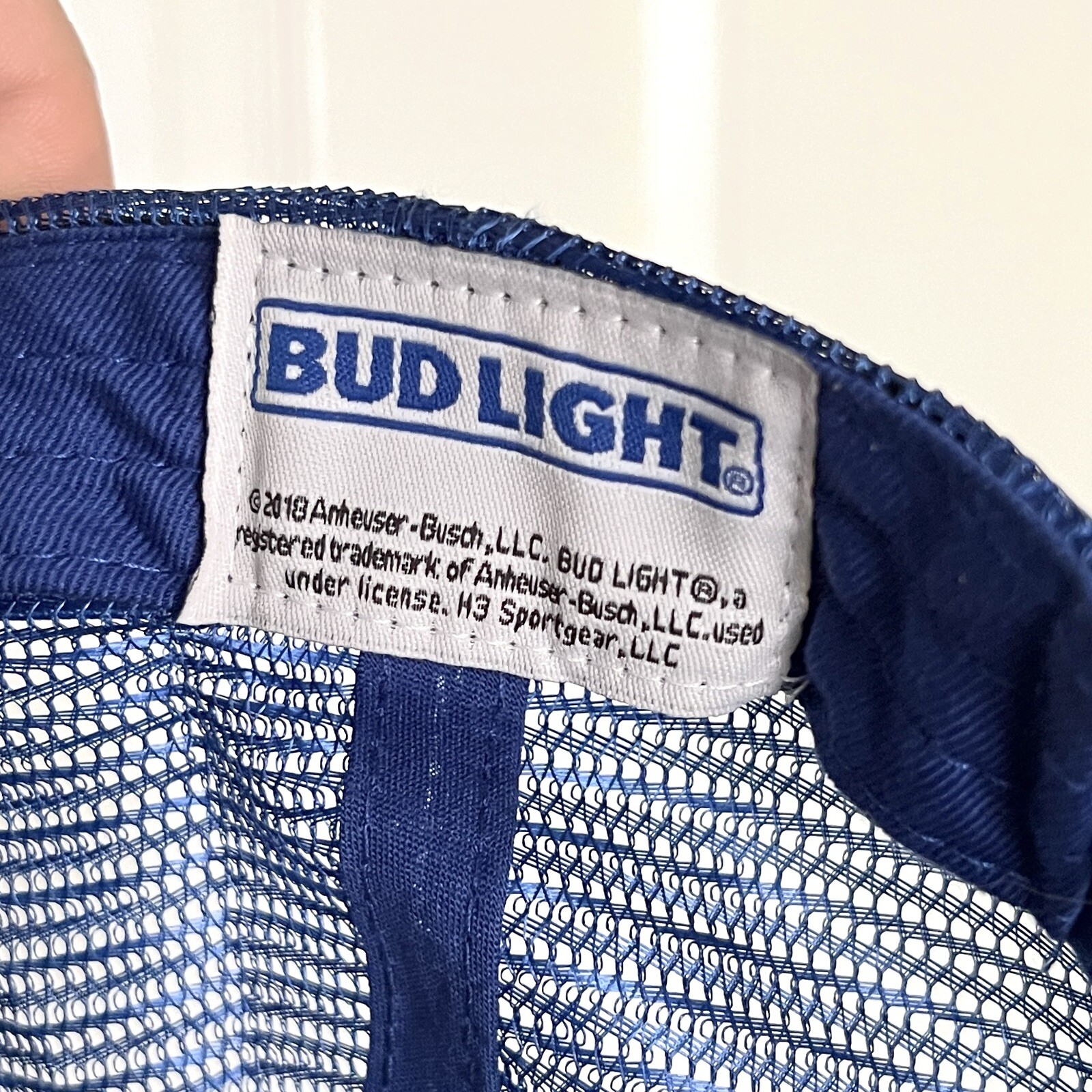 DILLY DILLY Bud Light Trucker Cap Hat SnapBack Thick Bill H3 Headwear ...