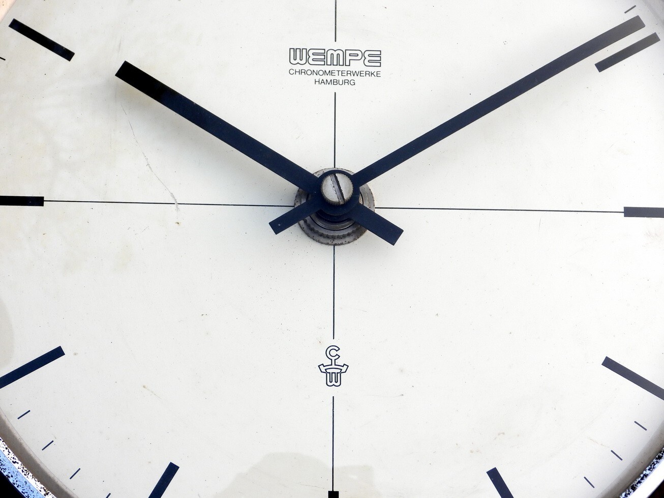 WEMPE CHRONOMETER WERKE HAMBURG MOVEMENT SHIPS MARINE NAVIGATION CLOCK ...