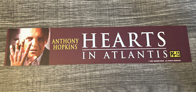 2001 Hearts In Atlantis Movie Theater Mylar Poster 2”x12” Anthony ...