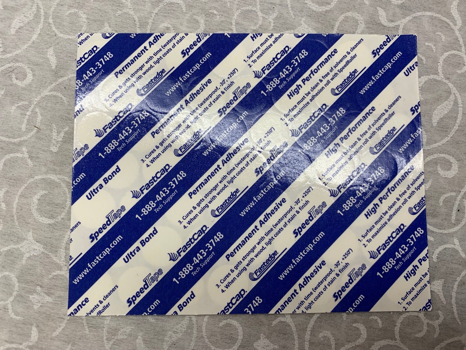 (53) FastCap 9/16" Self Adhesive Cap Covers White Color Solid PVC Made ...