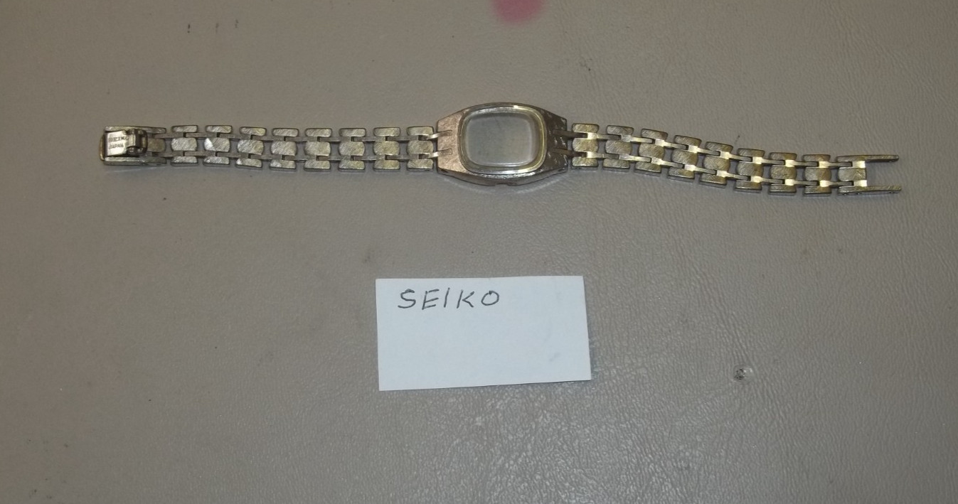 VINTAGE SEIKO BRACELET WATCH BAND CASE WATCHMAKER PAR… - Gem