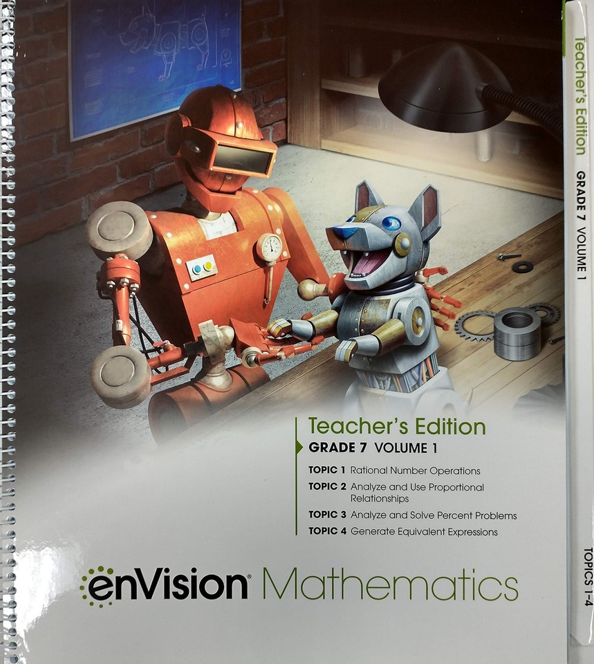 enVision Mathematics, Grade 7 Volume 1, Topics 1-4 | eBay