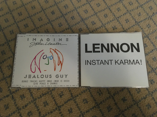 JOHN LENNON Imagine Instant Karma CD Singles MINT UNPLAYED NEW | eBay