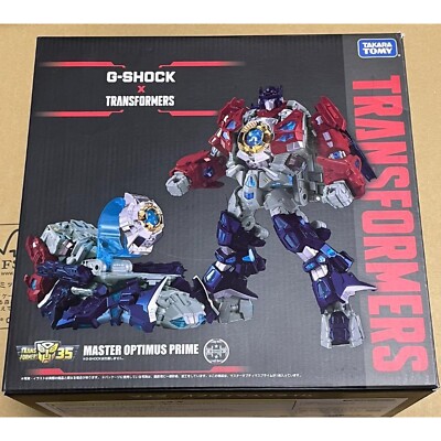 G-SHOCK TRANSFORMERS 35th MASTER OPTIMUS PRIME Action Figure No Watch ...