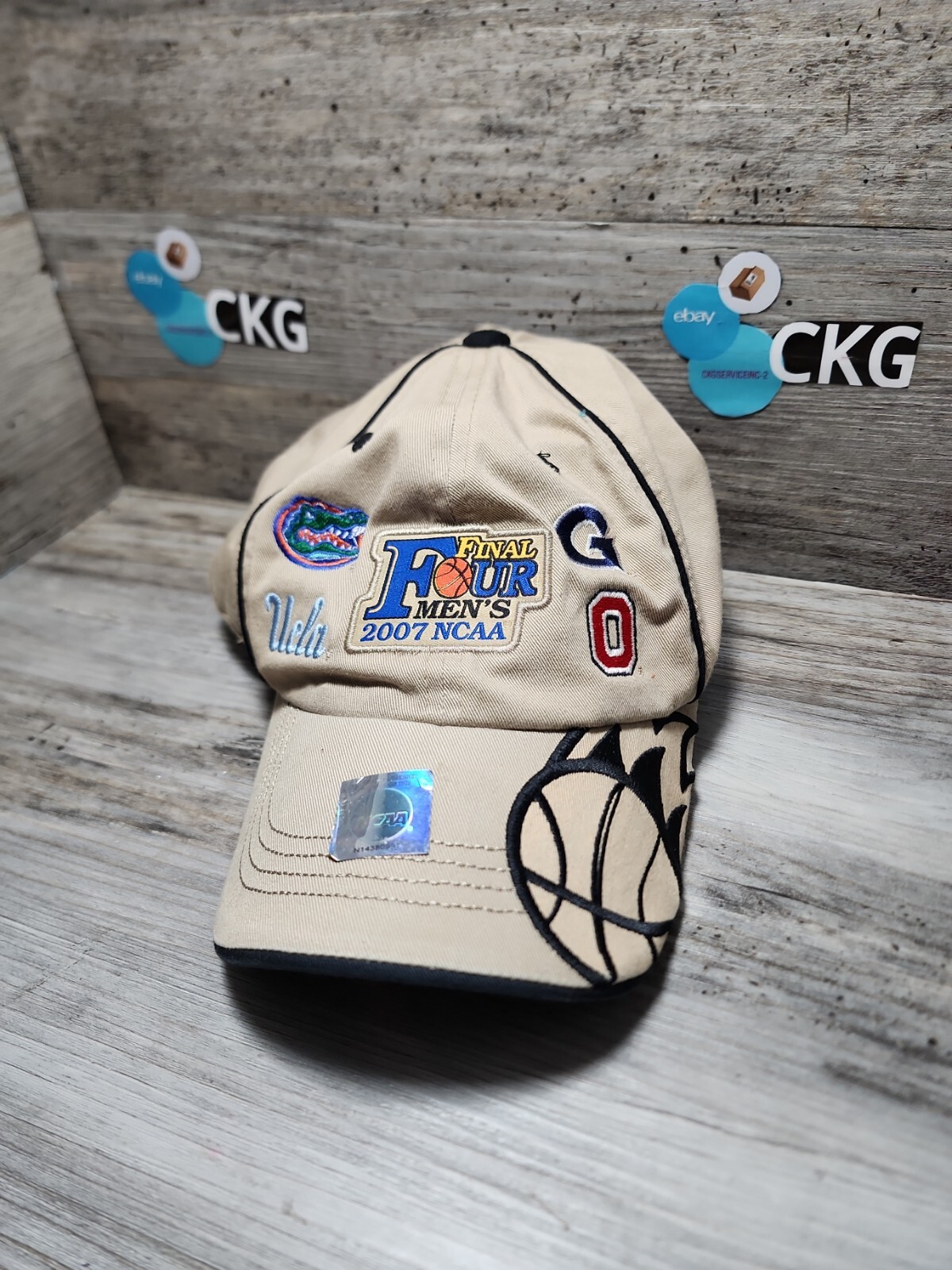 2007 NCAA Men Final Four Hat/Cap UCLA FLORIDA OHIO STATE Georgetown ...