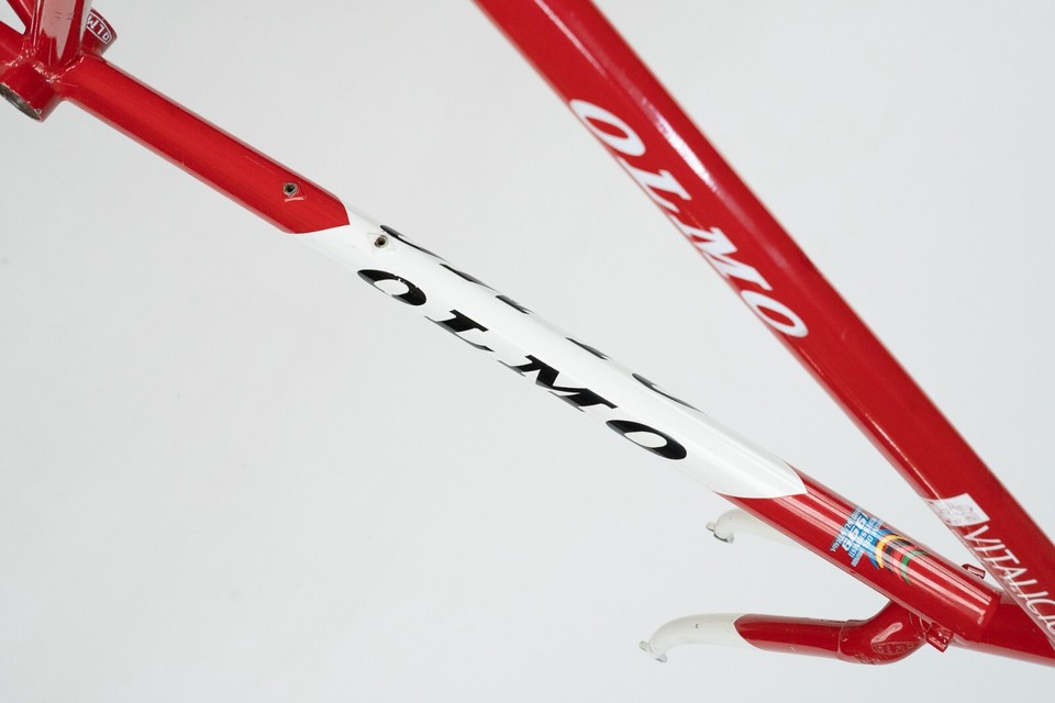 OLMO GALDEANO VITALICIO SEGUROS TEAM STEEL FRAME VINTAGE ROAD BIKE ...