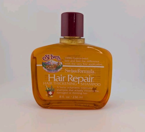 St Ives Swiss Formula Hair Repair Thickening Shampoo 8oz Vintage (36 ...
