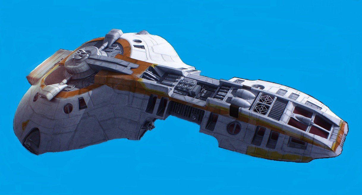 Loronar Star Wars Medium Transport Wood Model Free Ship | eBay