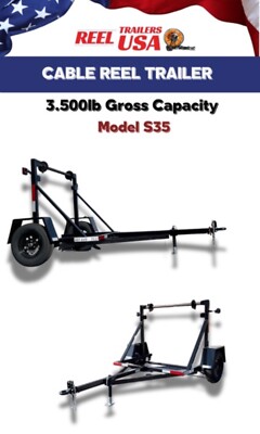 Cable Trailer / Reel trailer / Pipe Trailer / Cable Reel | eBay