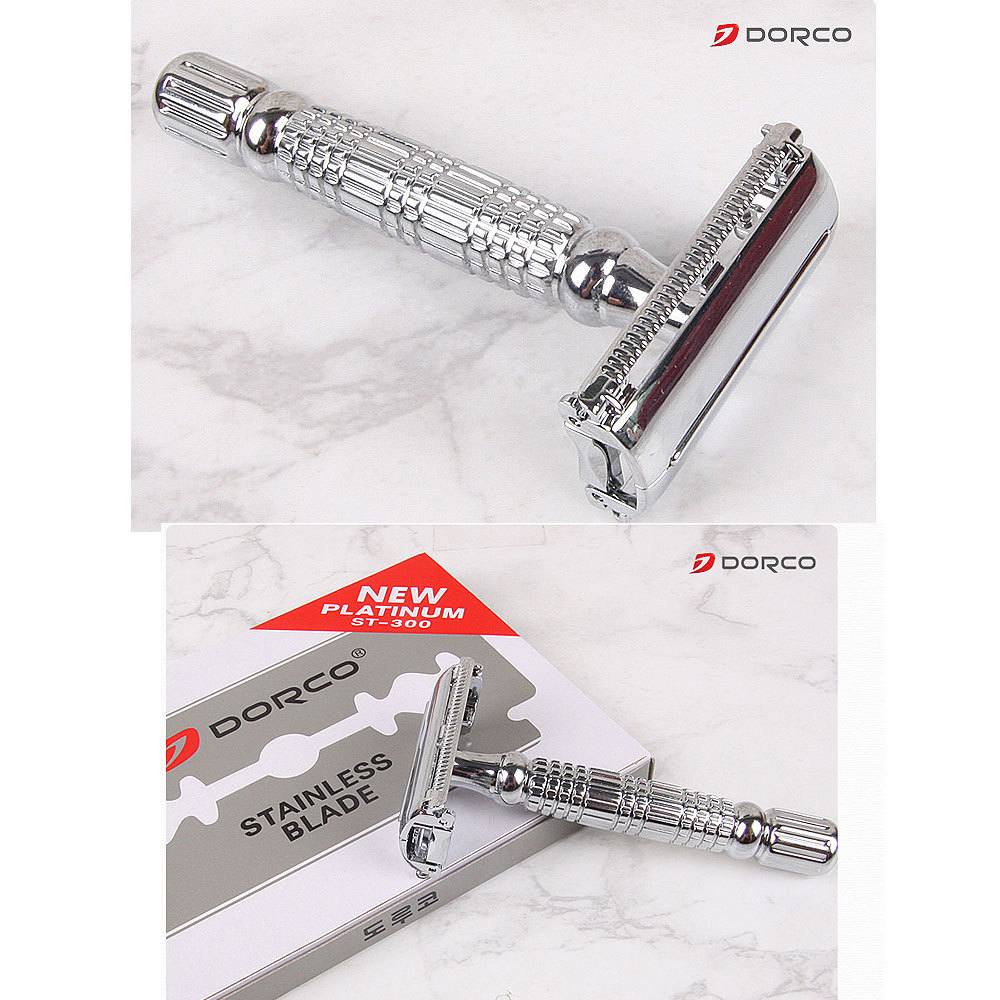 [DORCO] The Safety Razor/Shaver SG A2000 + 10 Double edge Blades | eBay