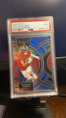 2023 Panini Select - Premier Level Light Blue Prizm #197 Rachaad White ...