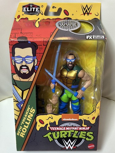 WWE x Teenage Mutant Ninja Turtles Elite Figure: SETH ROLLINS as ...