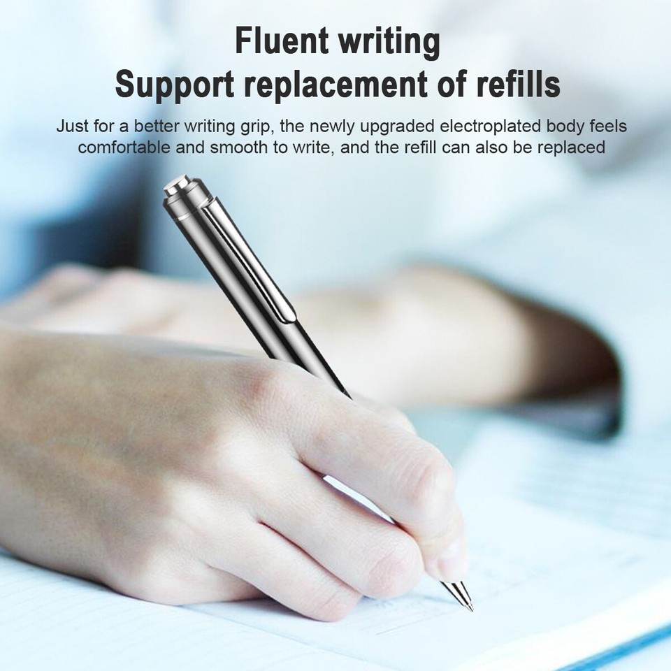 Voice HD Recorder Pen Digital Activated Mini Spy Audio Dictaphone Pen ...