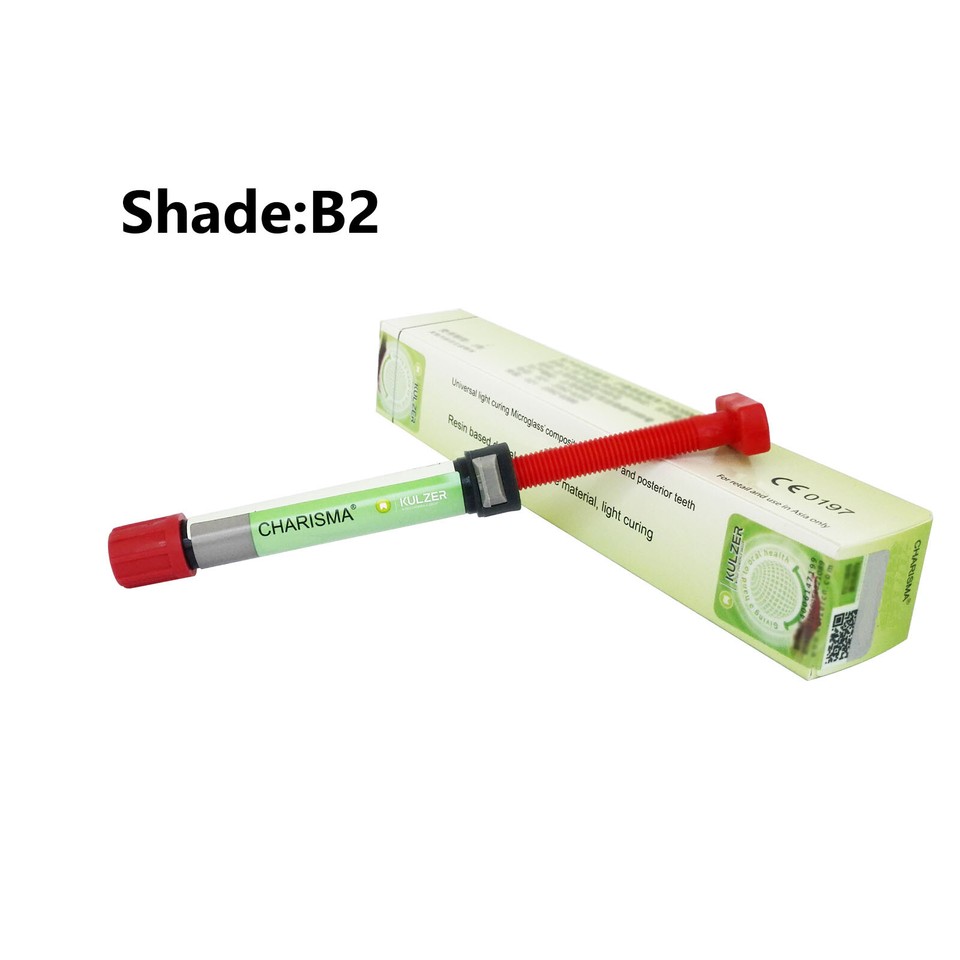 Dental Charisma Composite Syringe Light Cure Tooth Filling Resin A1 A2 ...