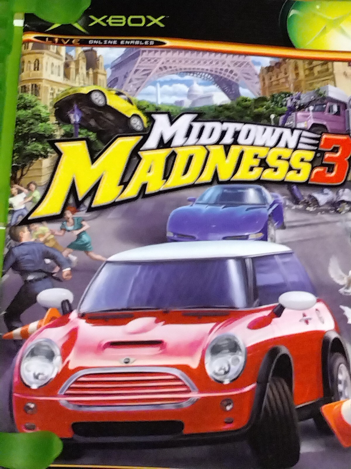 XBOX MIDTOWN MADNESS 3 ORIGINAL INCL MANUAL PAL 2003 RATED G8+ FREE ...