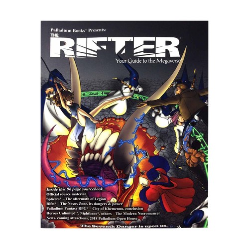 Palladium The Rifter #78 "The Modern Necromancer, City of Khemennu ...