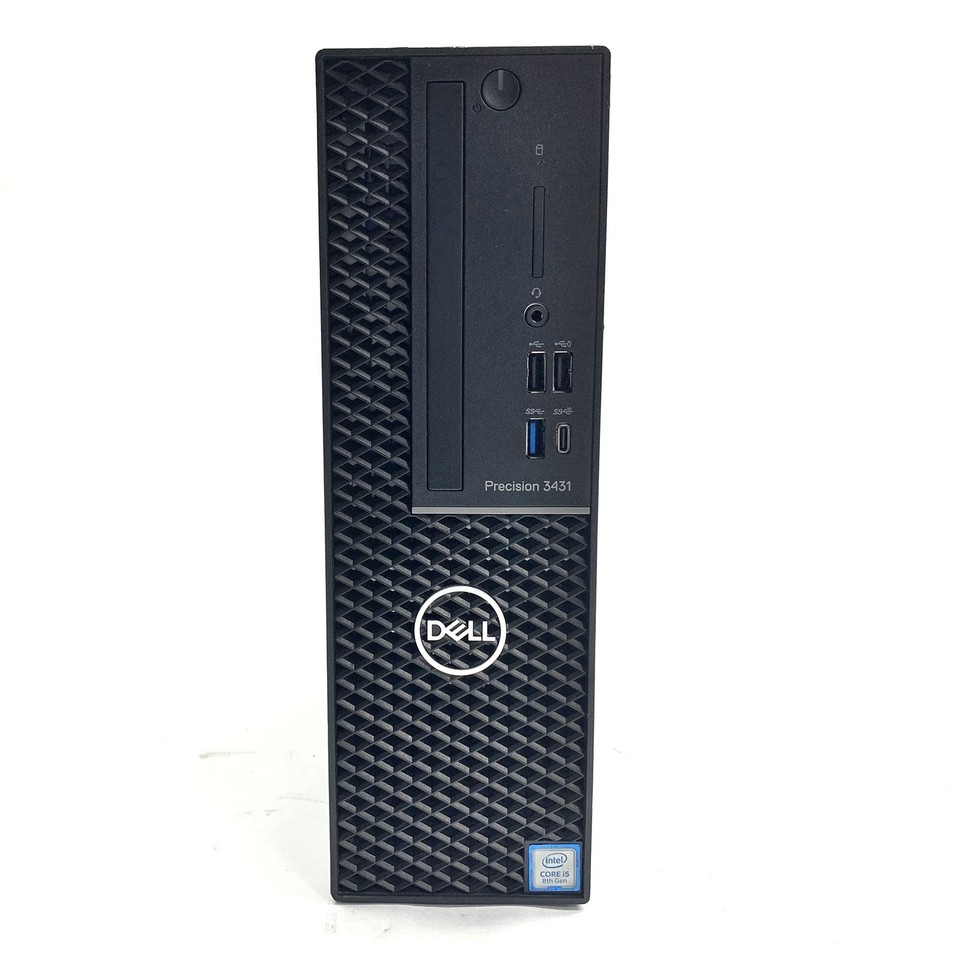 Dell Precision Tower 3431 SFF i5-8400 2.80GHz 8GB 250GB NVMe Win11 Pro ...