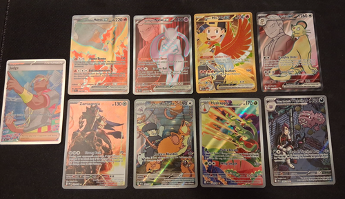 Pokemon TCG Destined Rivals Mewtwo HO-OH LOT of 9 LP NM MINT RAW | eBay